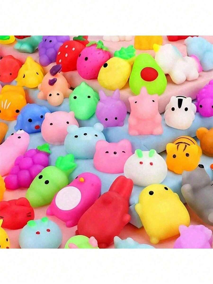 Random Style Squishy Buns, Squeeze Toys, Cute Cartoon Bun Toy, Mini ...
