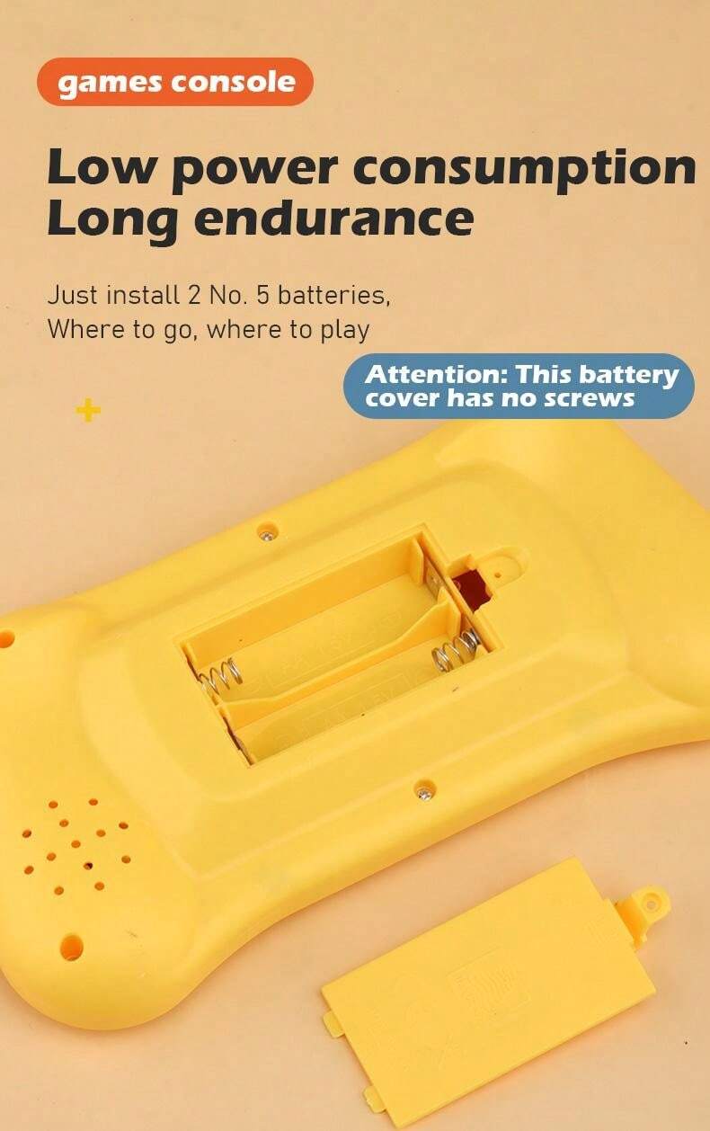 Classic Block Game Console Handheld Cognitive Training Electronic Toy ...