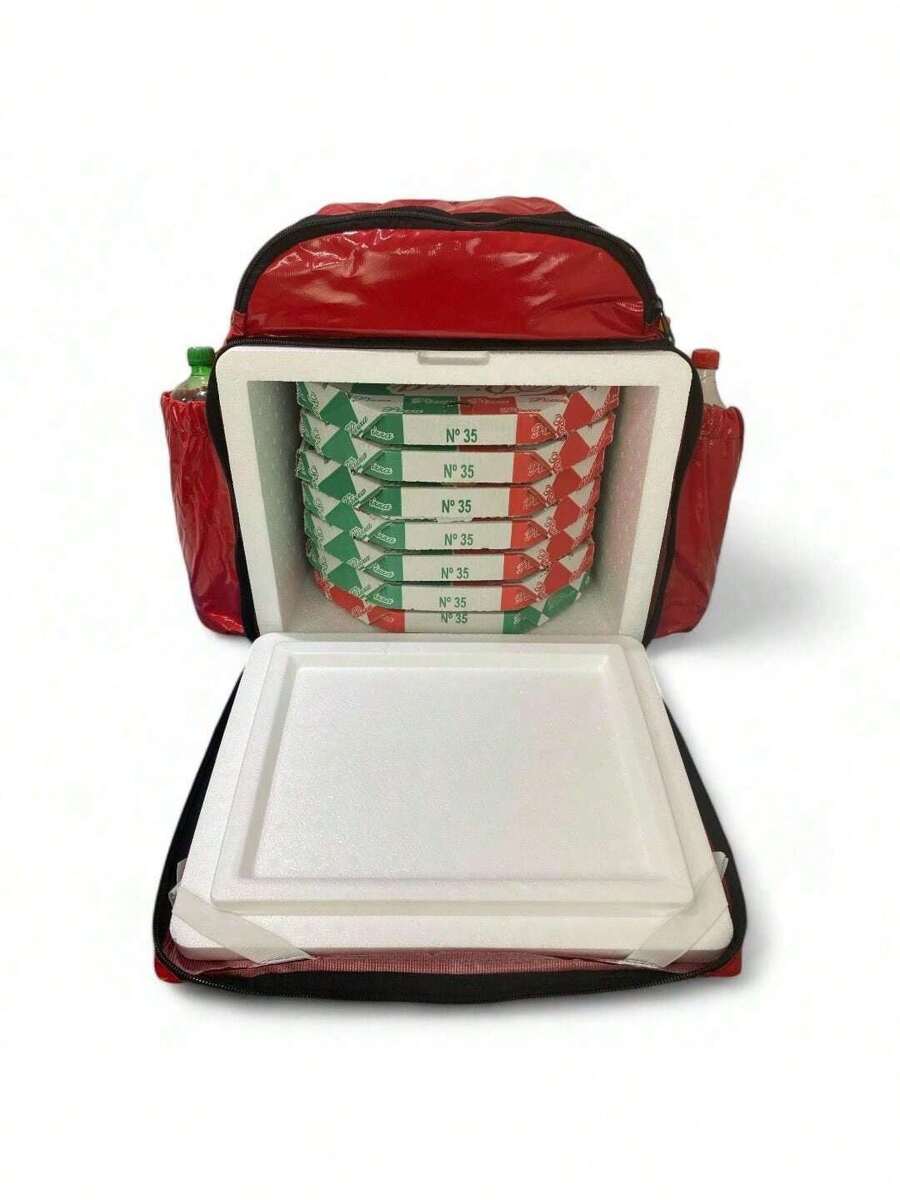 Motorcycle Bag Backpack With Styrofoam For Delivery Ifood Thermal ...
