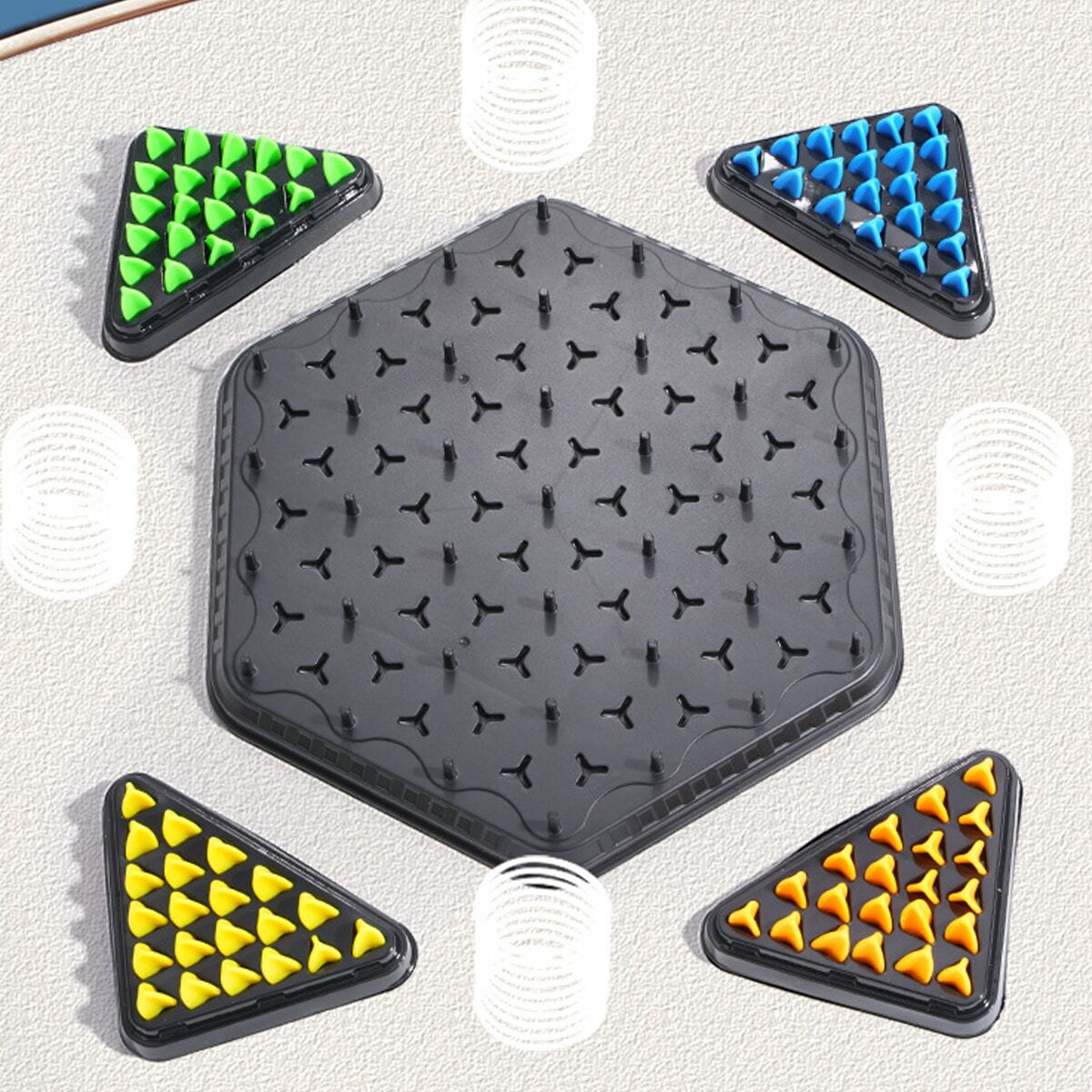 New Board Games Multiplayer Games Rubber Band Games Triangle Games ...