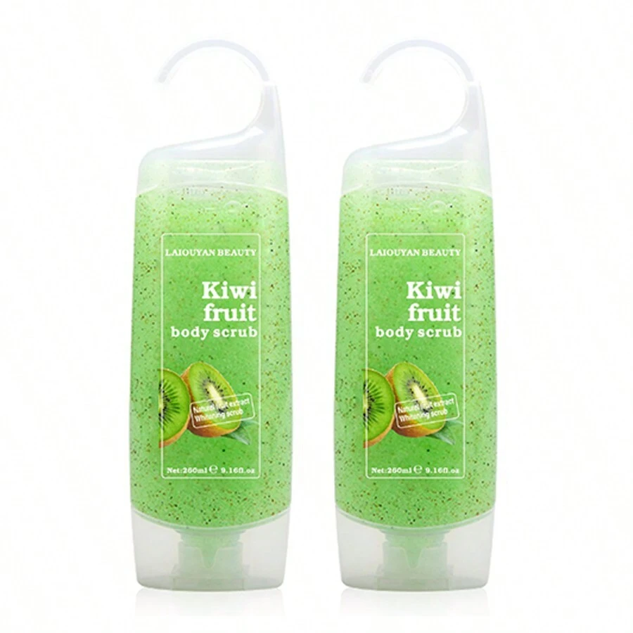 2pcs Hydrating Soothing Scrub Shower Gel Hanging Card BrighTening Skin ...