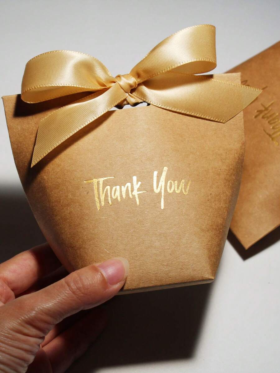 10pcs Thank You Gift Boxes Mini Treat Boxes For Candy, Chocolates, And ...