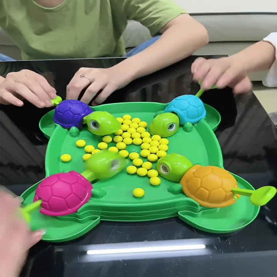Speed Turtle Eat Bean Toy, Turtle Grab Bean Competitive Tabletop Game ...