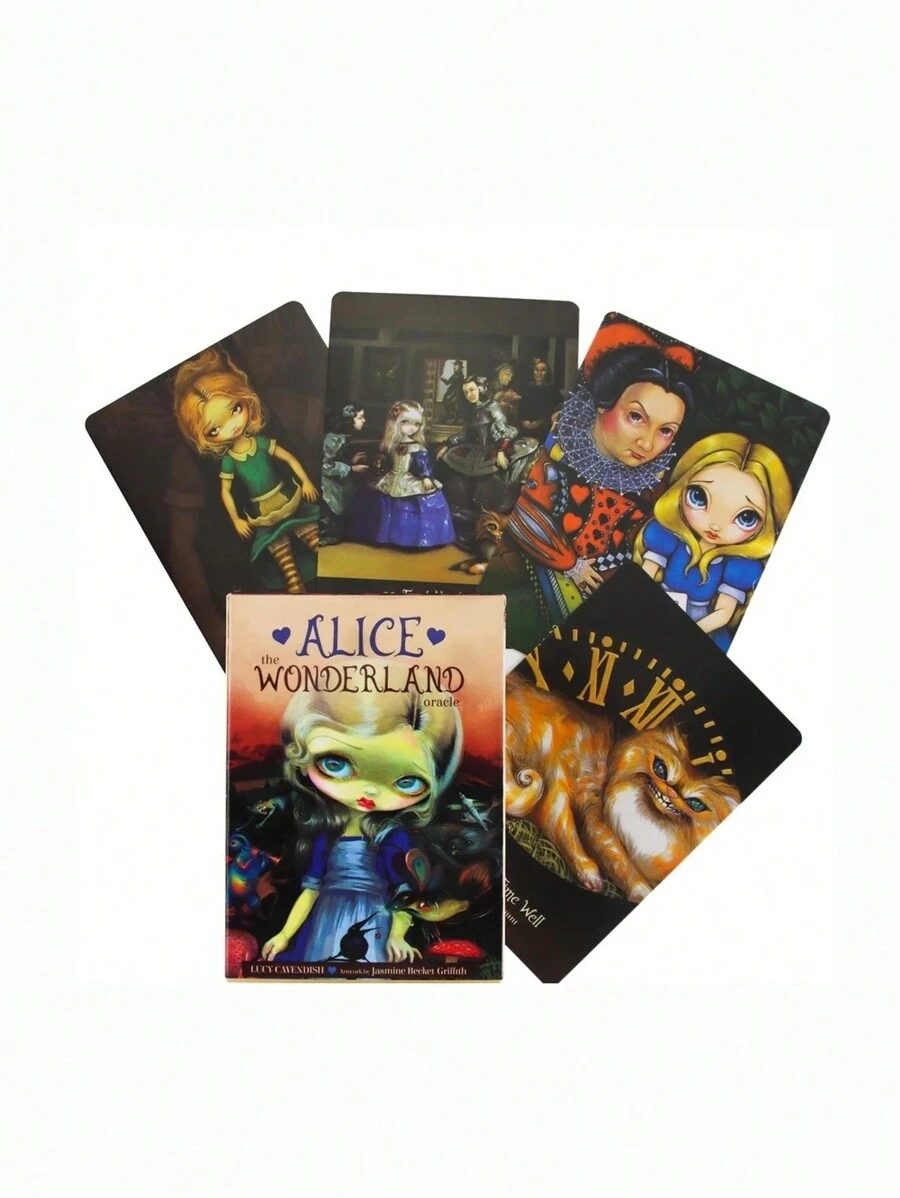 1 Set Alice In Wonderland Oracle Cards,Dungeons Dragons Card,Everyday ...