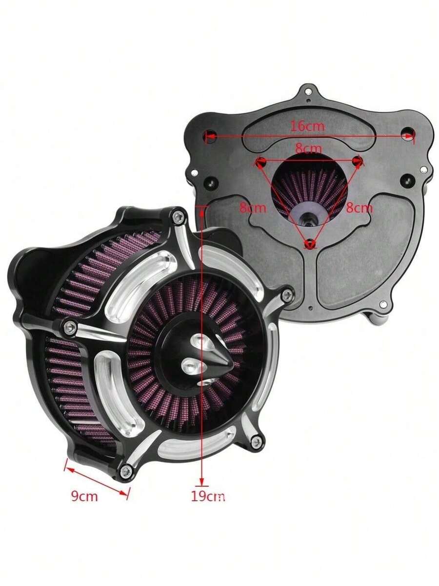 Motorcycle Modification Accessories Harley Large Air Filter | SHEIN USA