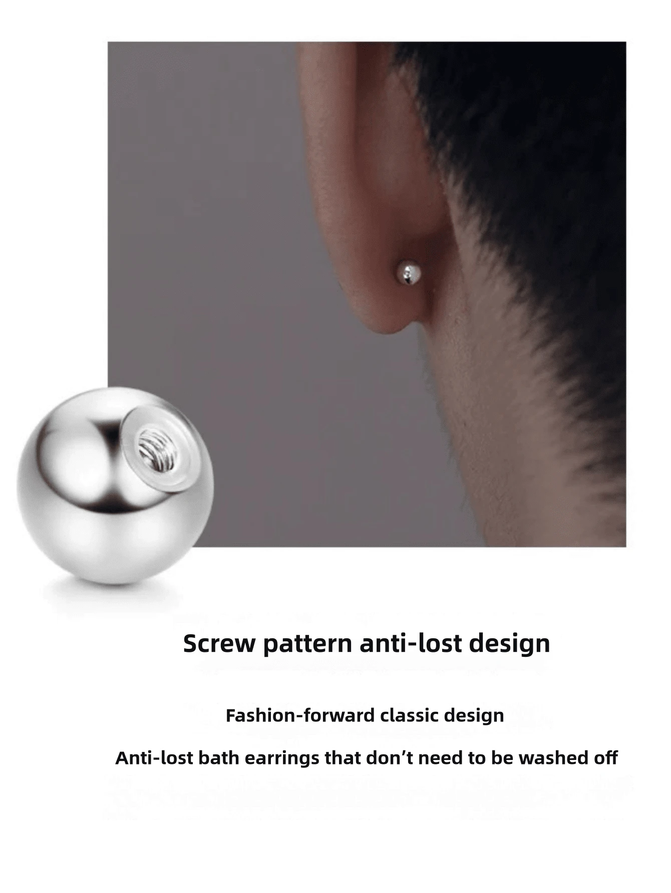 Piercing Tragus Helix, Nature Helix Ear Piercing, Mini Cross Barbell ...