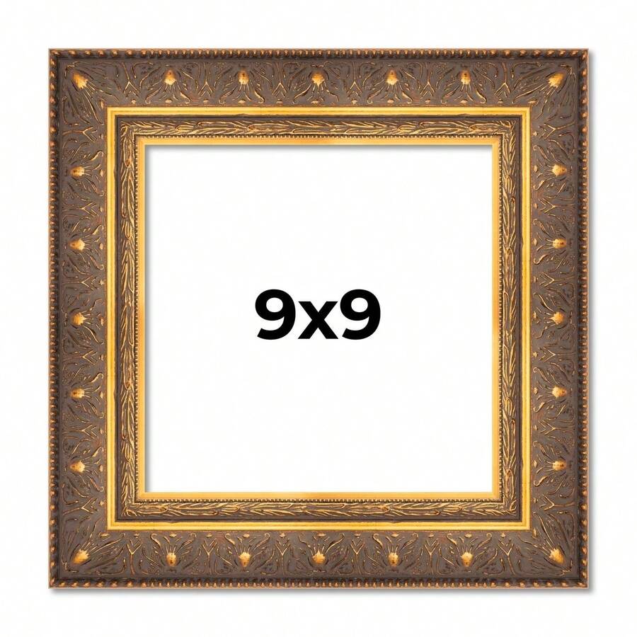 Custompictureframes.Com 9x9 Museum Picture Frame UV Resistant Acrylic ...