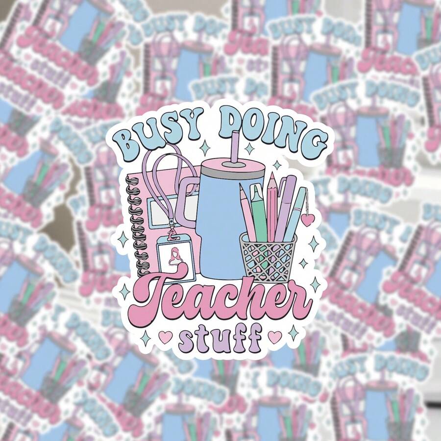 Busy Being A Teacher, Vintage Teacher, Funny Teacher Quotes, Vintage ...