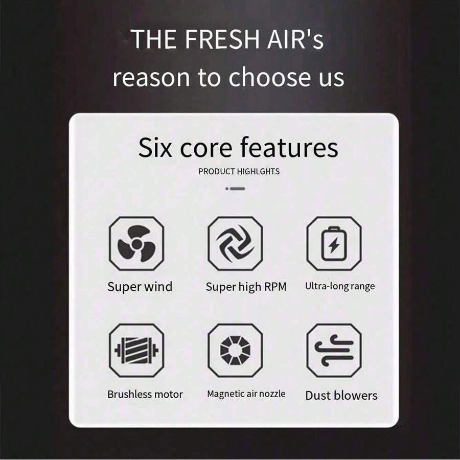 1 Pc Turns High Speed Violent Turbo Fan Camping Fan Handheld Fan Turbo ...