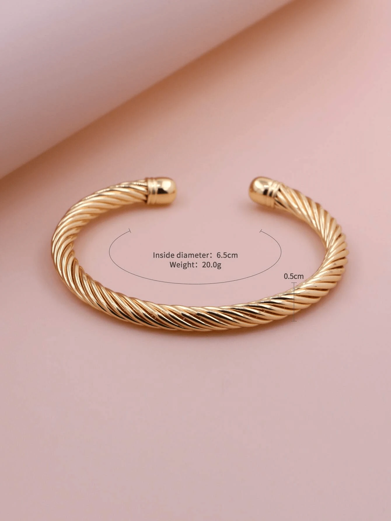 Gold Color Bracelet Chain For Women Classic Rust Proof Fashion New ...