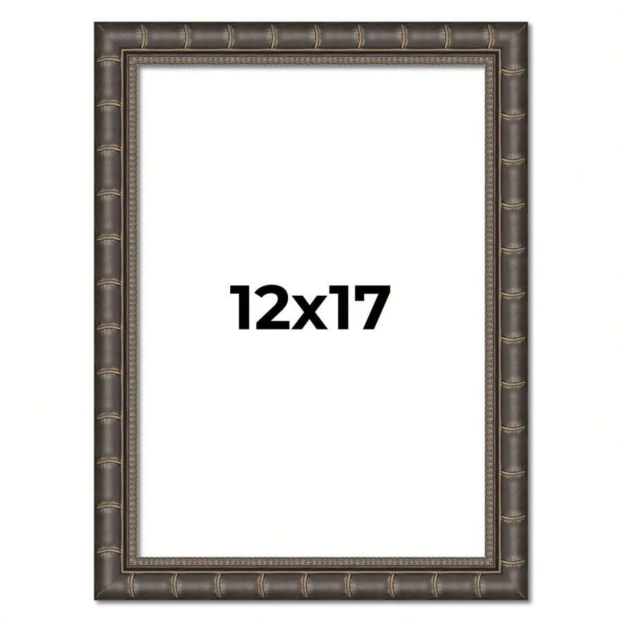Custompictureframes.Com 12x17 Modern Bamboo Picture Frame UV Acrylic 5 ...