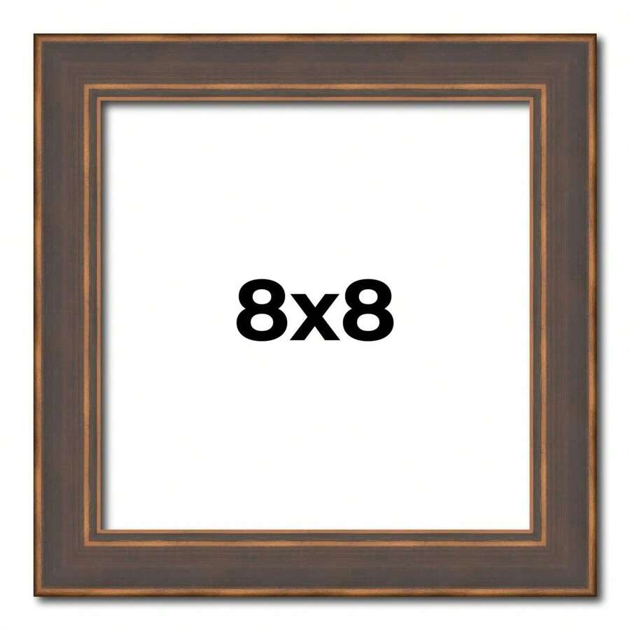 Custompictureframes.Com 8x8 Elegant Picture Frame UV Resistant Acrylic ...