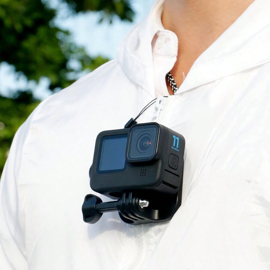 Magnetic Chest Mount For GoPro Hero 13 12 11 10 9 8 7 6 5 SJCAM AKASO ...