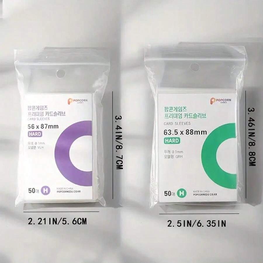 100/50pcs/Bag, Card Film, Special Photo Protective Film, Popcorn Card ...