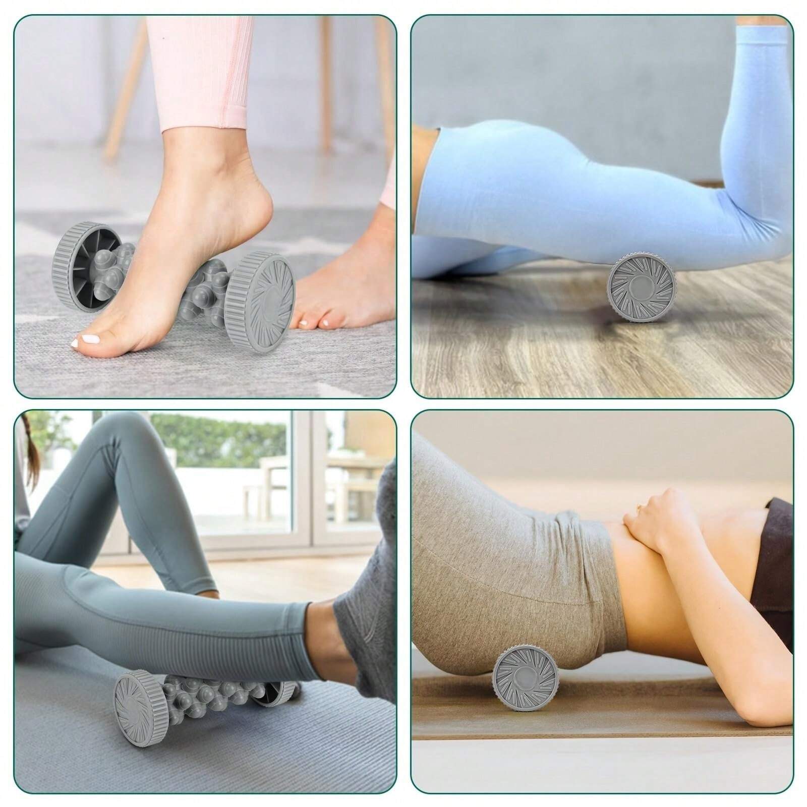 Plantar Fasciitis Relief Foot Massage Roller - Deep Tissue Relaxation ...