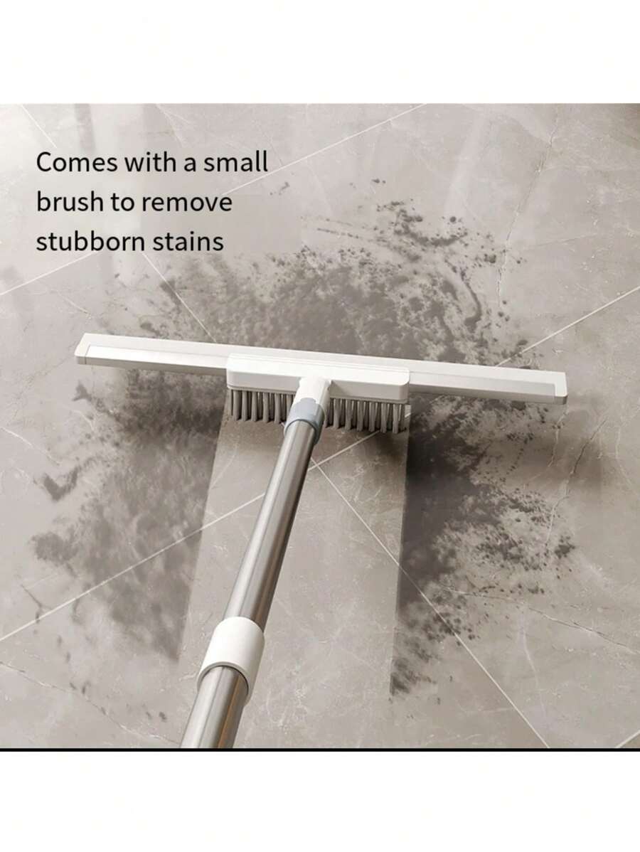 Silicone Magic Sweeper - Scrubbing And Mopping In One - Bathroom And ...