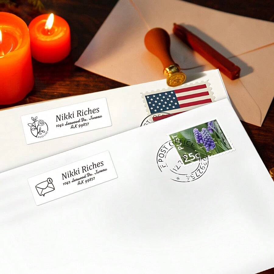 Custom Address Labels-Personalize Your Return Address For Mailing ...