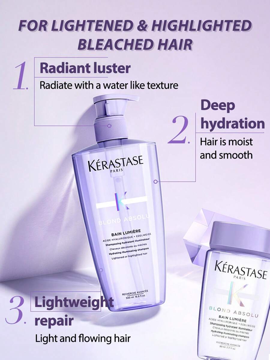 Kérastase Kerastase Blond Absolu Bain Lumiere Hydrating Illuminating ...