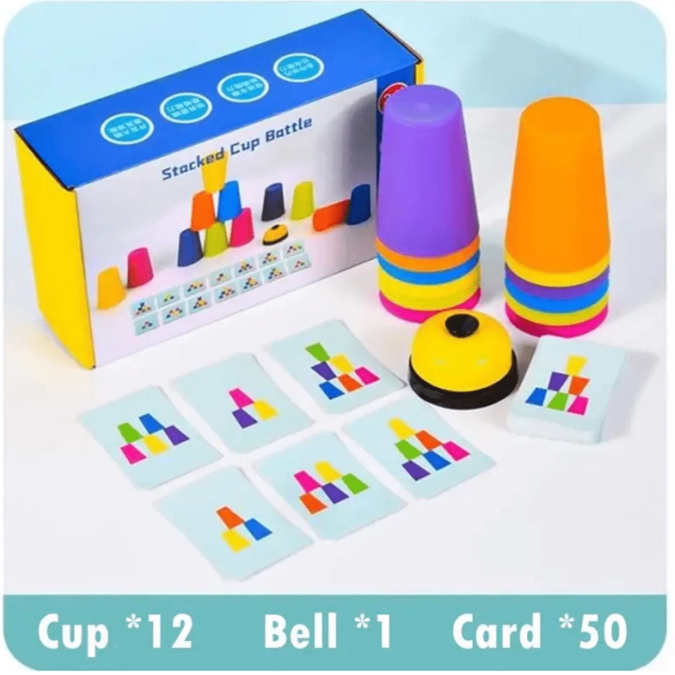 Fighting Stacking Cup, Table Game Color Classification Cognitive ... Fighting Stacking Cup, Table Game Color Classification Cognitive ...