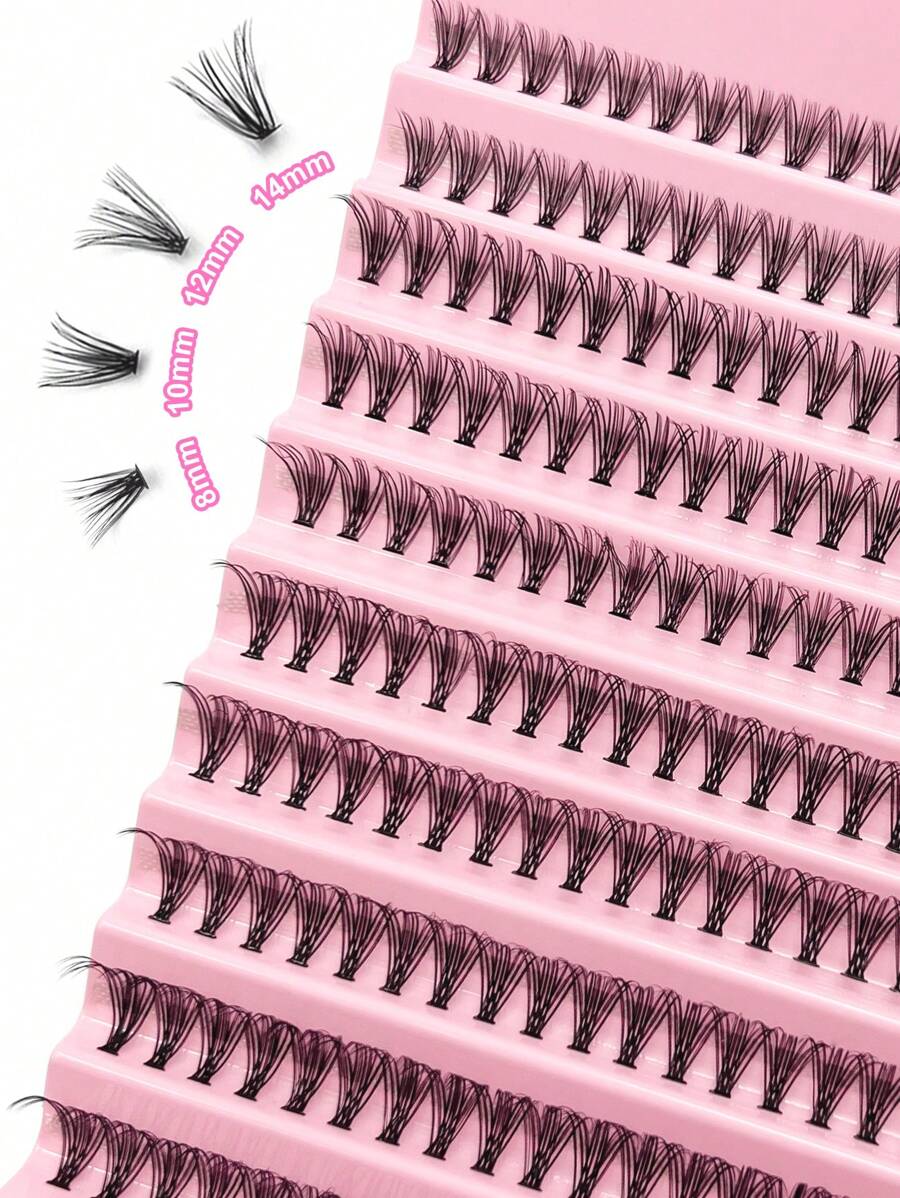200PCS Fluffy Lash Clusters 30D, Individual Eyelash Thick Cluster ...