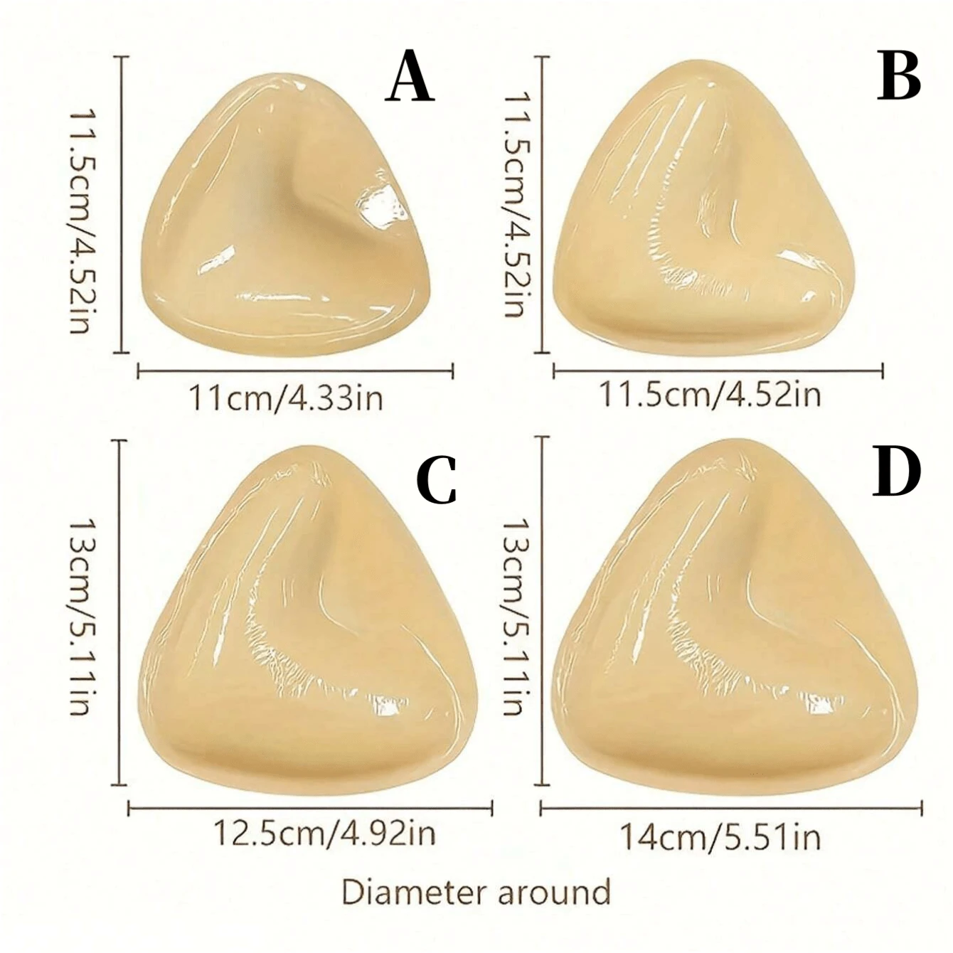 Double-Sided Sticky Bra Inserts, Self Adhesive Pads Ultra Instant Lift ...