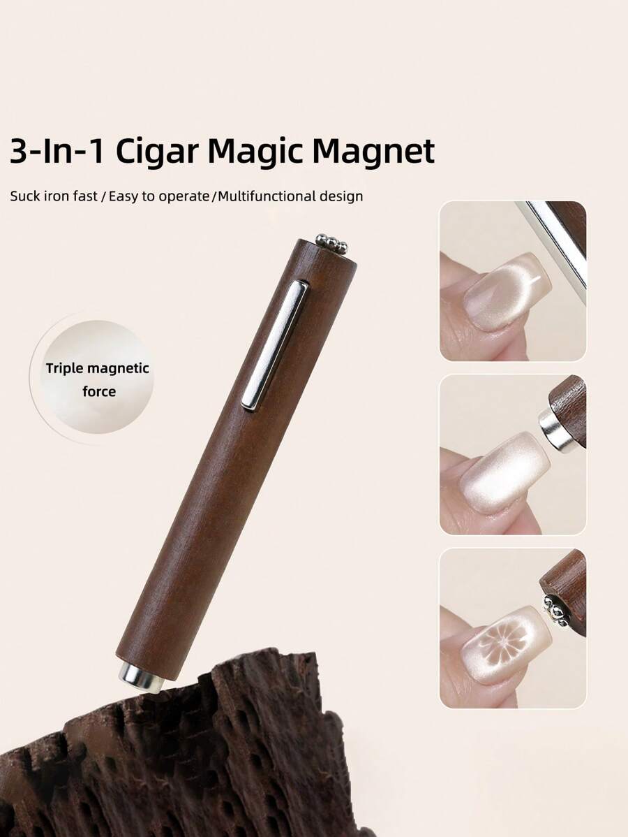Cigar Magnet 3-In-1 Cat Eye Strong Bolder Magnet Large Cylinder Super ...