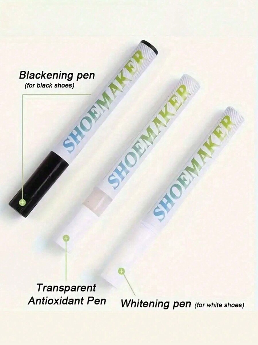 Oxidation Resistant Pen For White Shoes & Black Shoes Cleaning & Color ...
