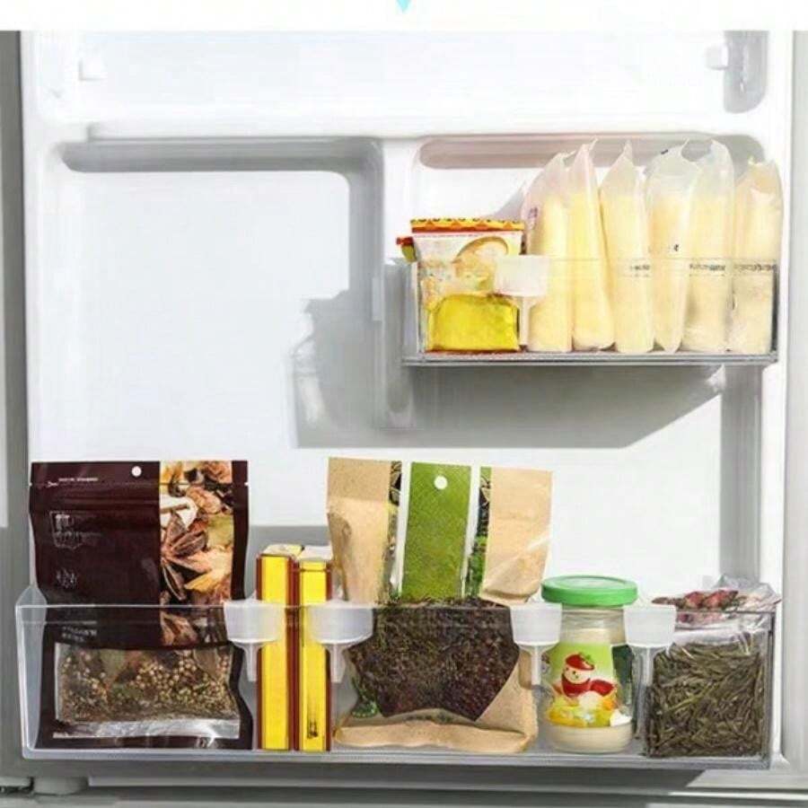 [24-Pack] Refrigerator Divider Snap-In Refrigerator Grid Clip Multi ...