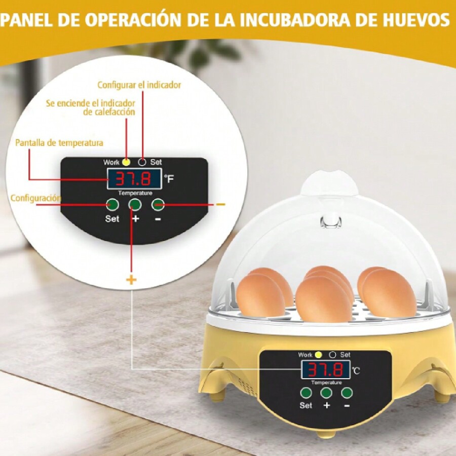 Mini Egg Incubator, Egg Incubators With Temperature And Humidity ...