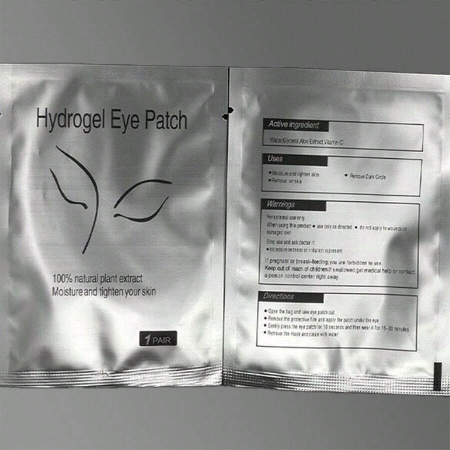 10pcs Collagen Eyelash Extension Pads, Eye Patch For Lower Lash ...