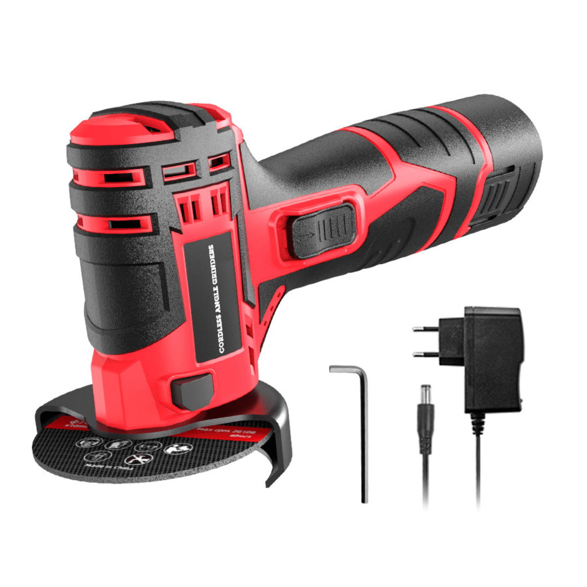 Lithium Electric Mini Brushless Angle Grinder Grinder Cutting Machine ...