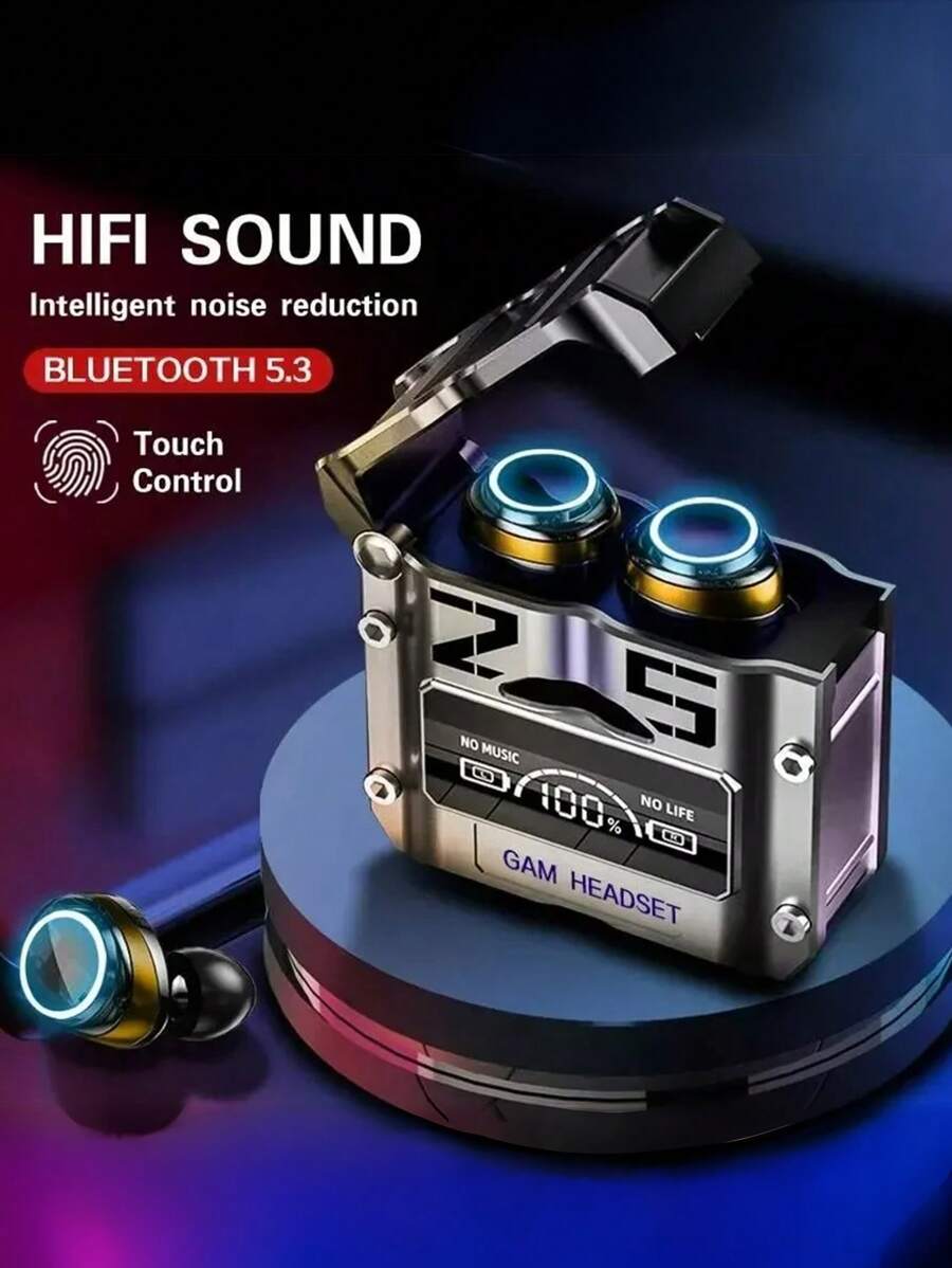 M45 TWS Wireless Bluetooth Headphones Mecha Gaming Headset Low Latency ...