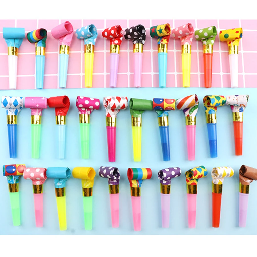 Blow Dragon Whistle Cheerleaders Birthday Party Party Long Nose Whistle ...