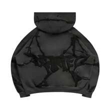 Fashion Designer Couple Men Women Hoodie Y2K Oversize Full Zip Up Hip Hop Streetwear Vintage ...