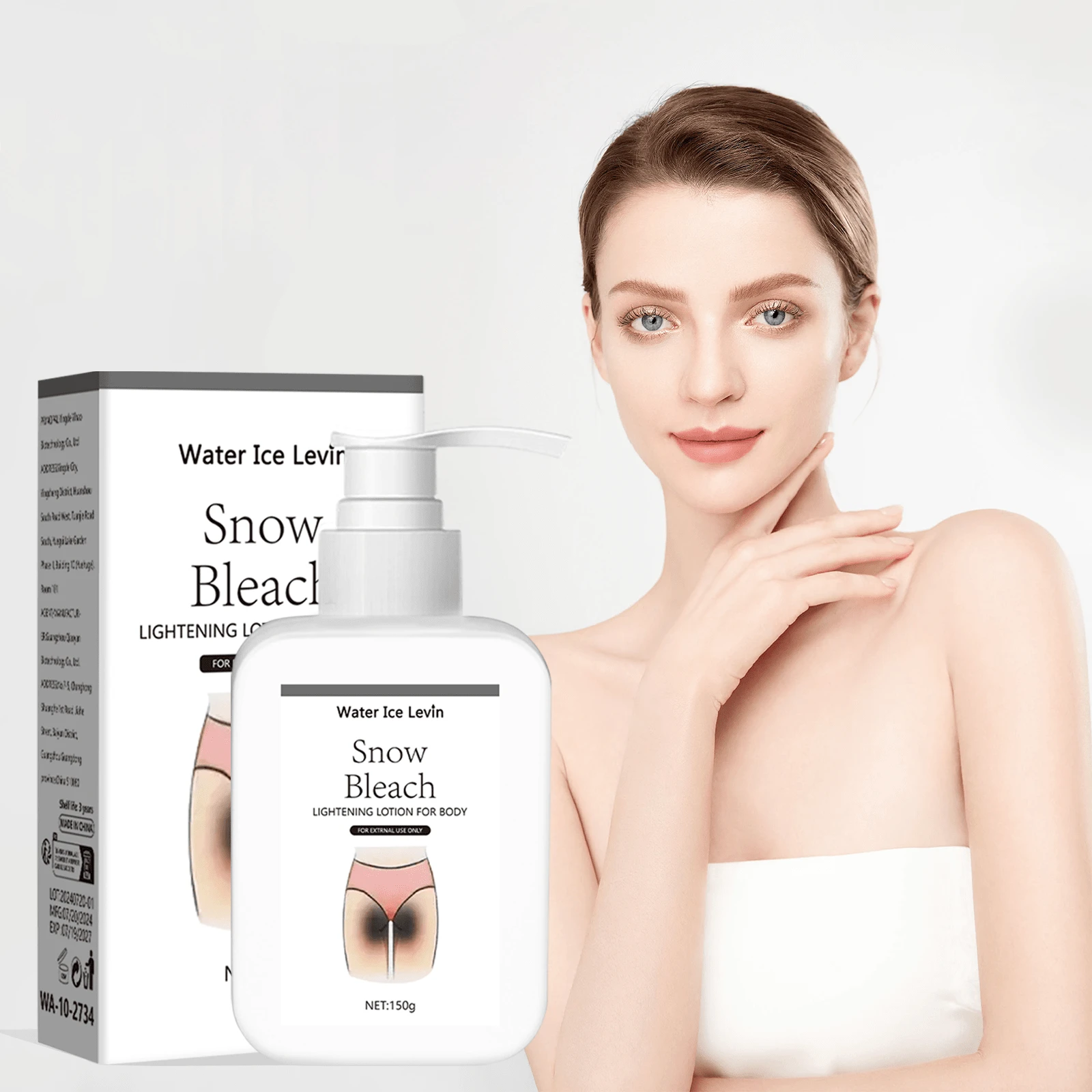 Lactic Acid Brightening Cream For Intimate Areas, Armpits, Joints To ...