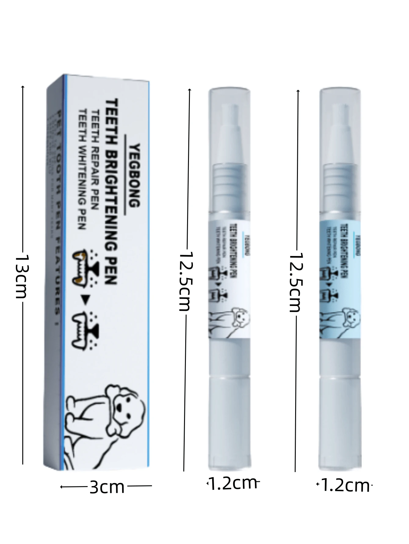 Lápiz de dentición para mascotas para perros y gatos, herramientas de ...