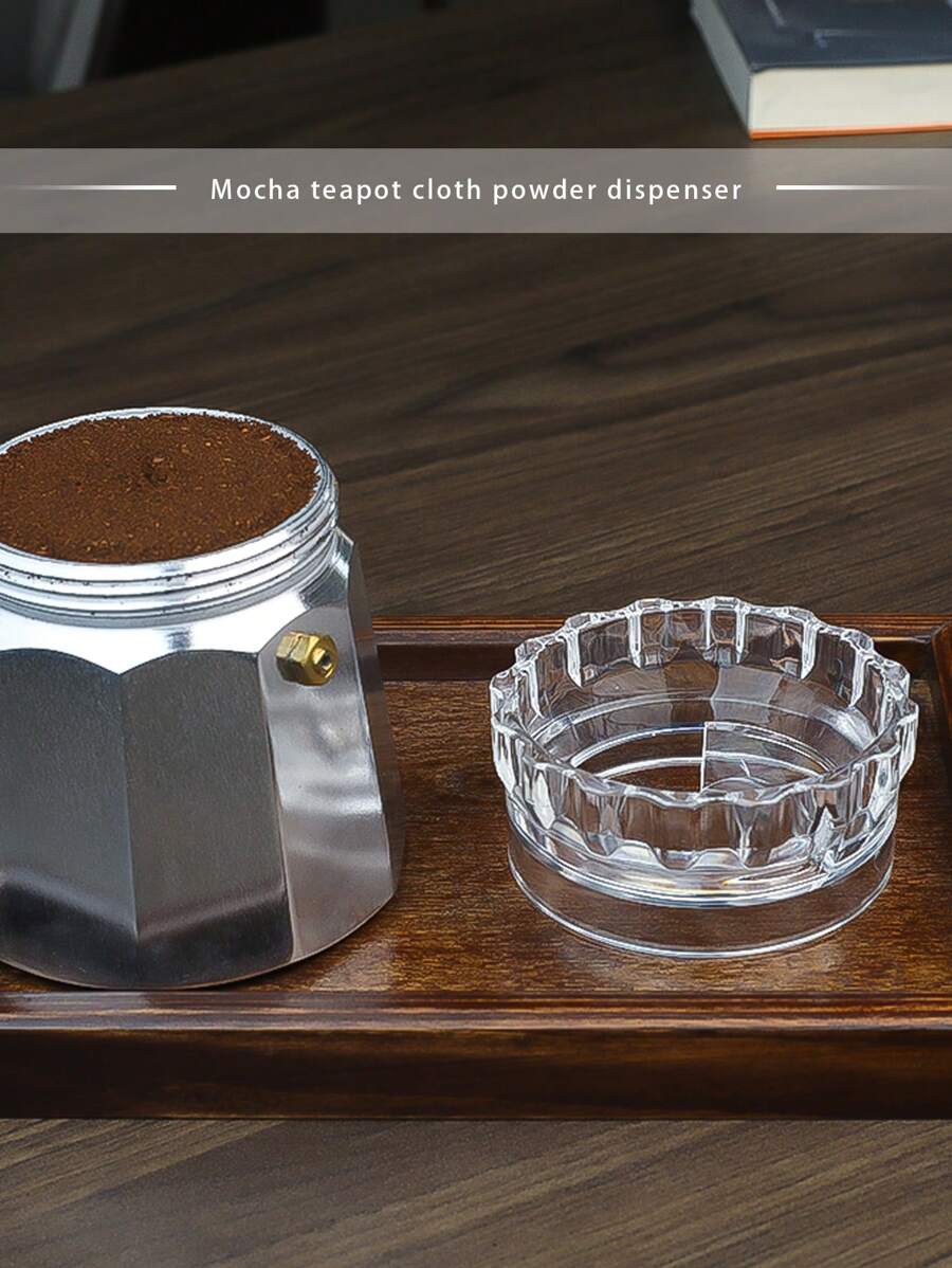 Moka Pot Coffee Powder Refill Funnel Filling Tool Espresso Maker Tamper ...