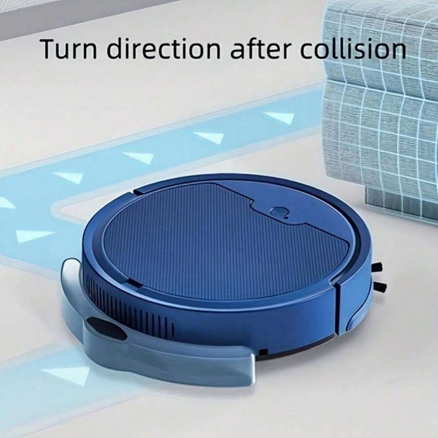 Intelligent Robot Vacuum Cleaner - Portable, USB Rechargeable, Wireless ...