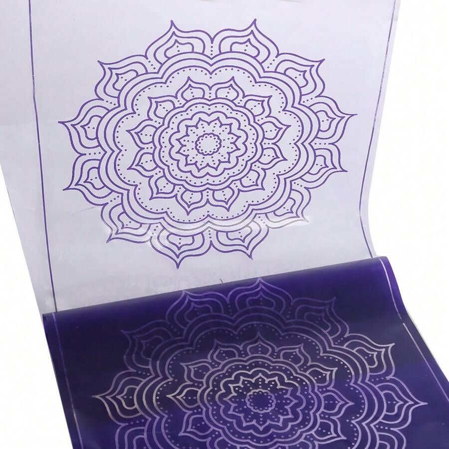 NAOM 100 Sheet Pack Tattoo Clear Film, Thermal Tattoo Transfer Film ...