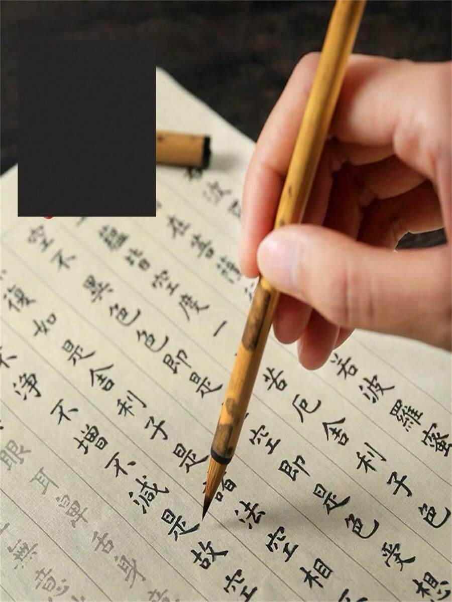 Daily Practice Chinese Brush Pen, Pure Weasel Hair, Small Soft Pen For ...