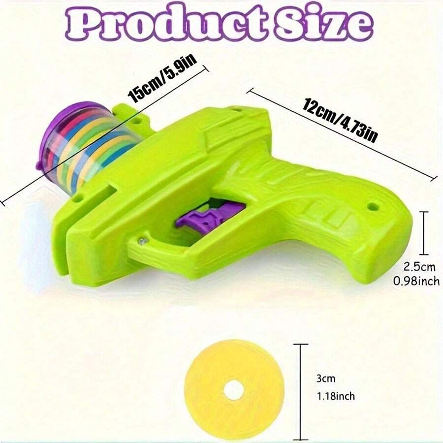 UFO Carrot Gun UFO Gun Safety Soft Bullet Gun Stress Relieving Toy Gun ...