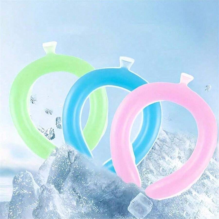 Neck Cooling Band, Summer Ice Neck Ring, Heat Relief Gadget, Cooling ...