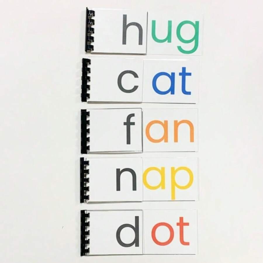 Read And Rhyme Flip Activity Books - Set Of 5 Books For Reading And ...