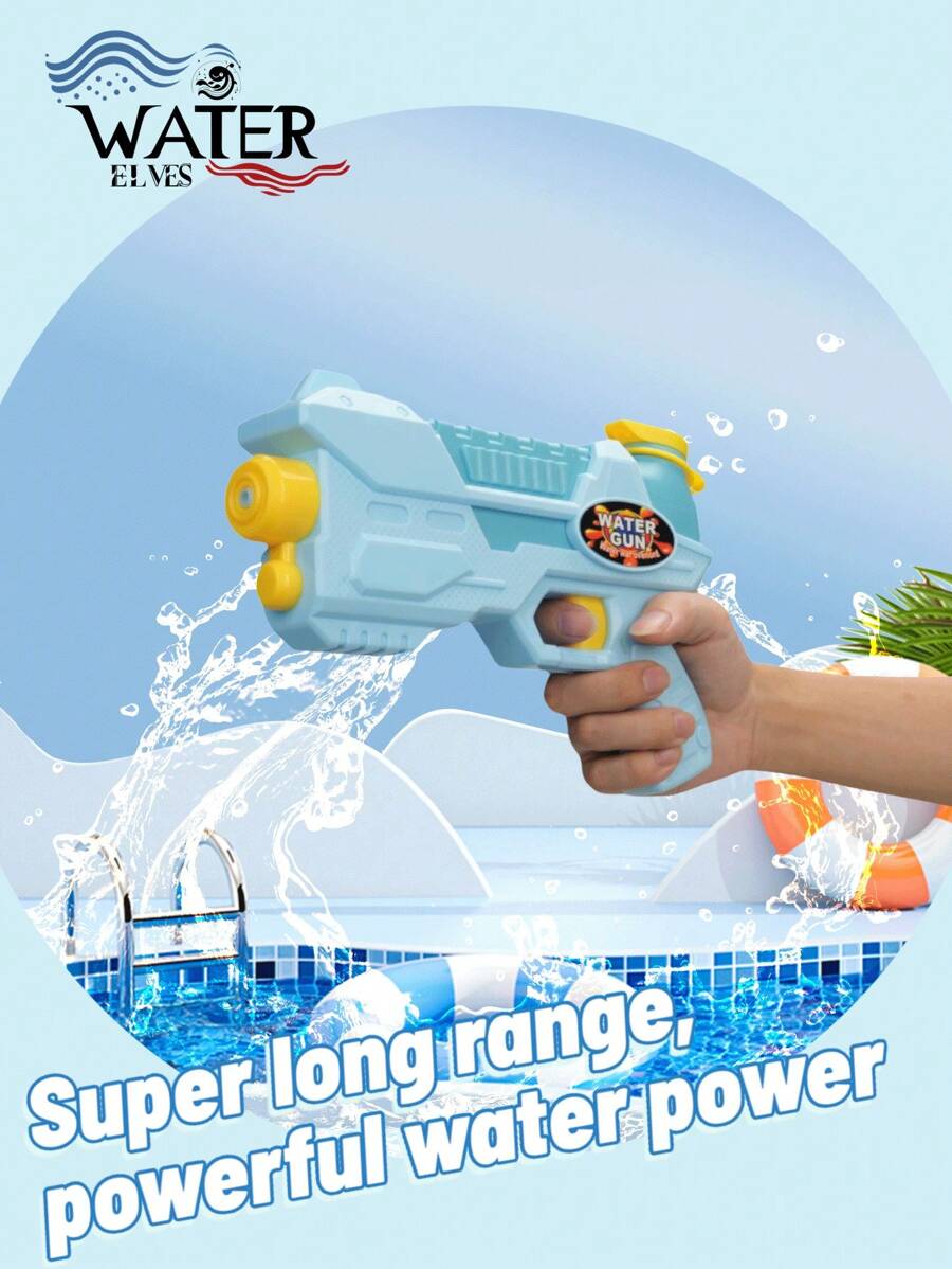2024 New Water Gun, Long Range Water Blaster Toy - Swimming Pool Water ...