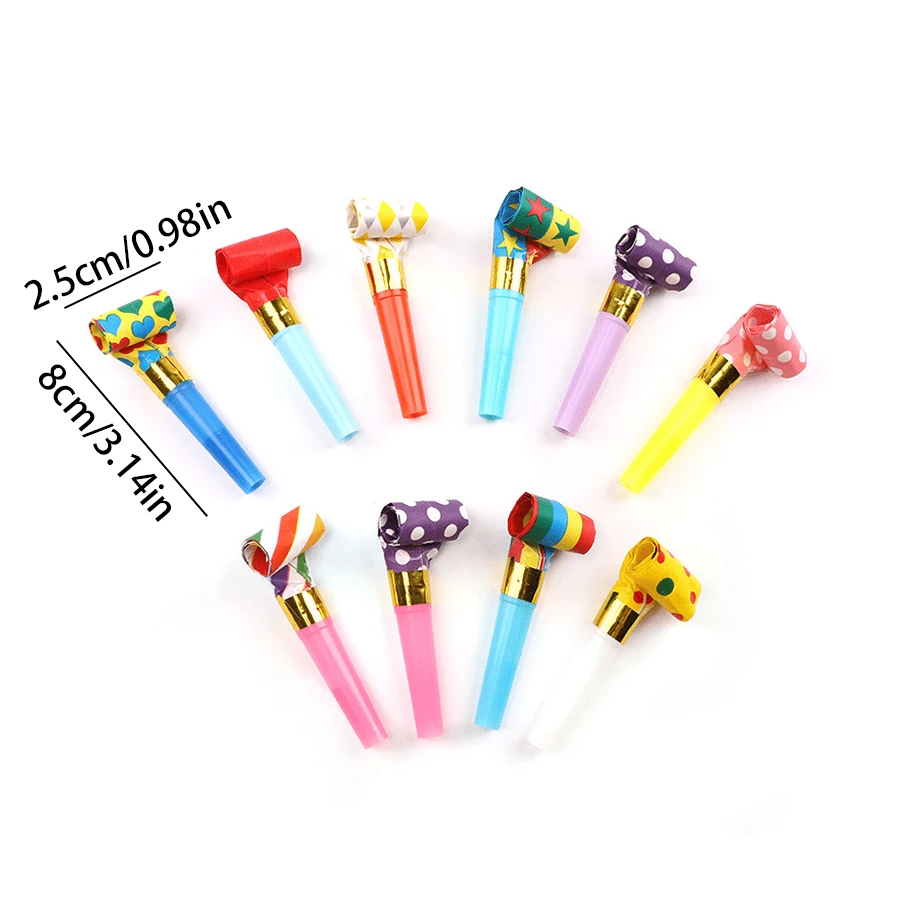Blow Dragon Whistle Cheerleaders Birthday Party Party Long Nose Whistle ...