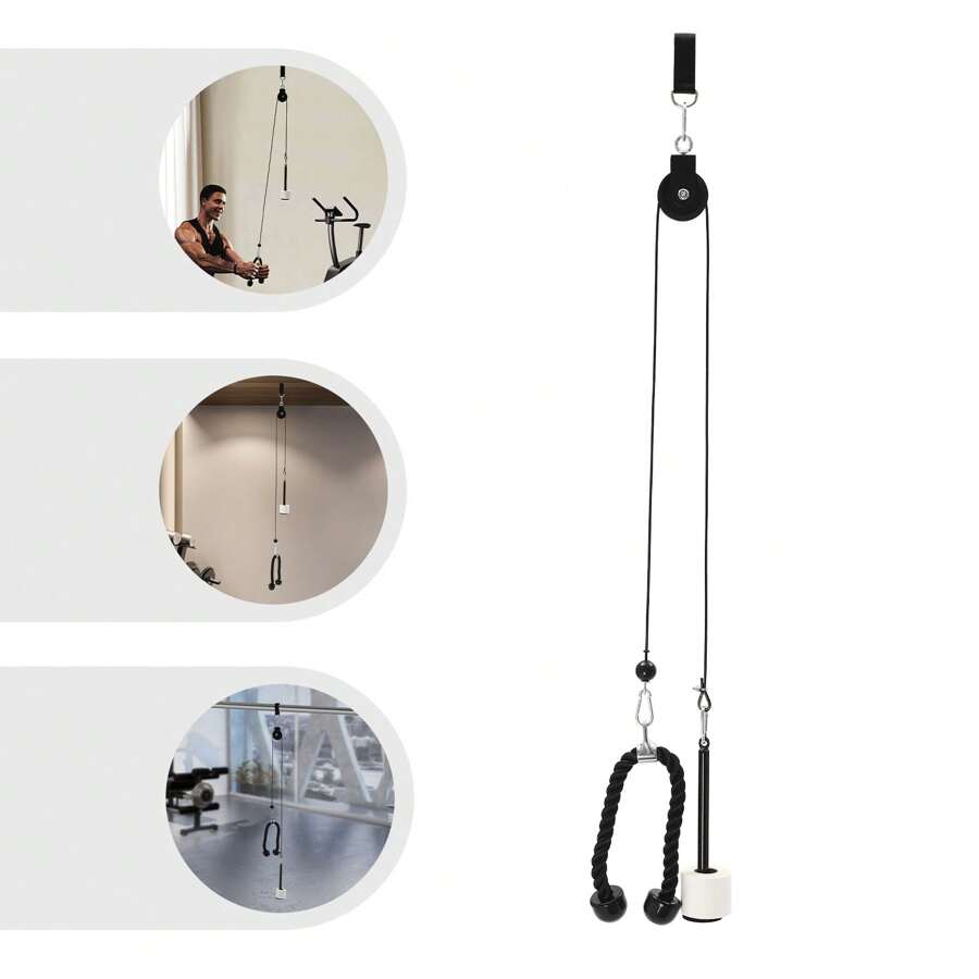 YUNRUX Cable Pull Fitness, Cable Pull System, Weight Pull System ...