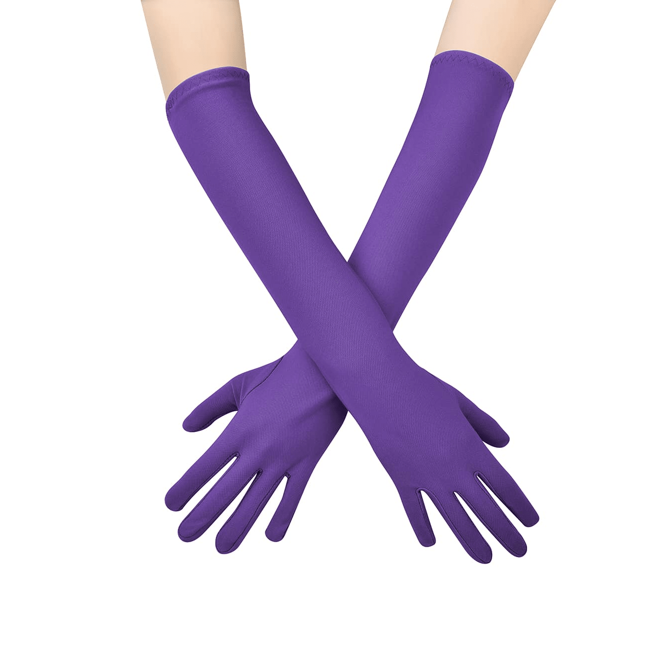 2pcs Horse Race Costume Gloves, Party Ball Gloves 45cm, Multi-Color ...