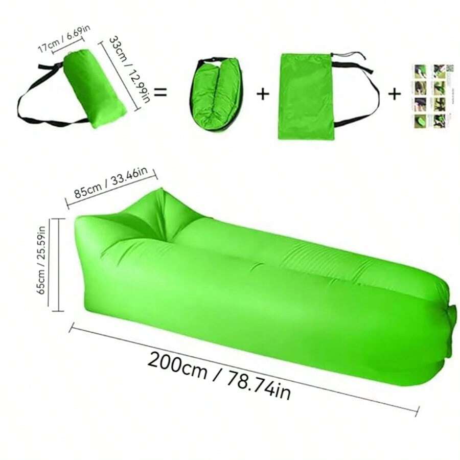 Inflatable Air Sofas, Portable Waterproof And Anti-Air Leakage Design ...