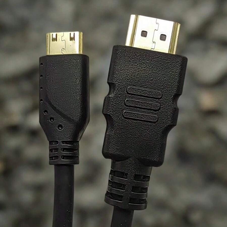 Micro HDMI To HDMI Cable 3 Feet, Micro HDMI To HDMI 3 Feet Support 3D 4K 60Hz Ultra High ...