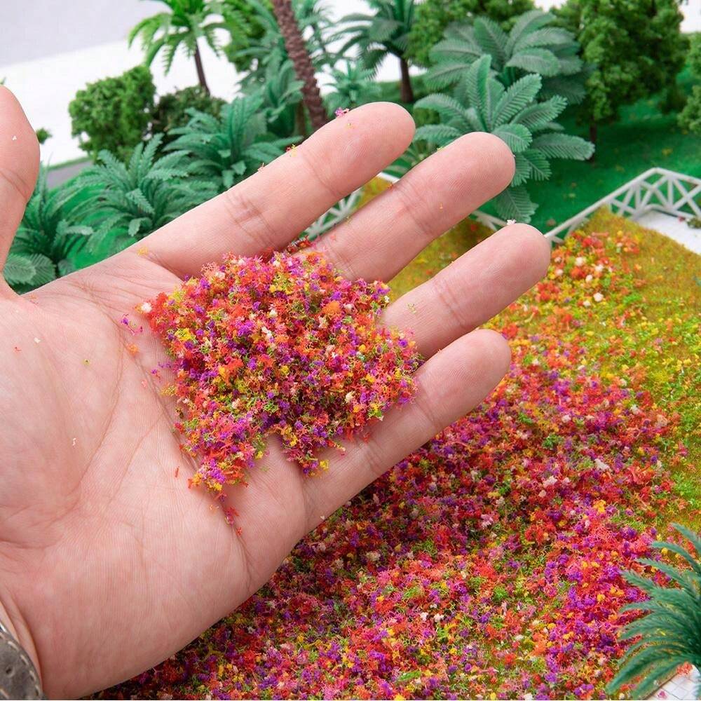 30G DIY Model Train Grass Railway Tree Foliage Leaves For Ho Scale ...